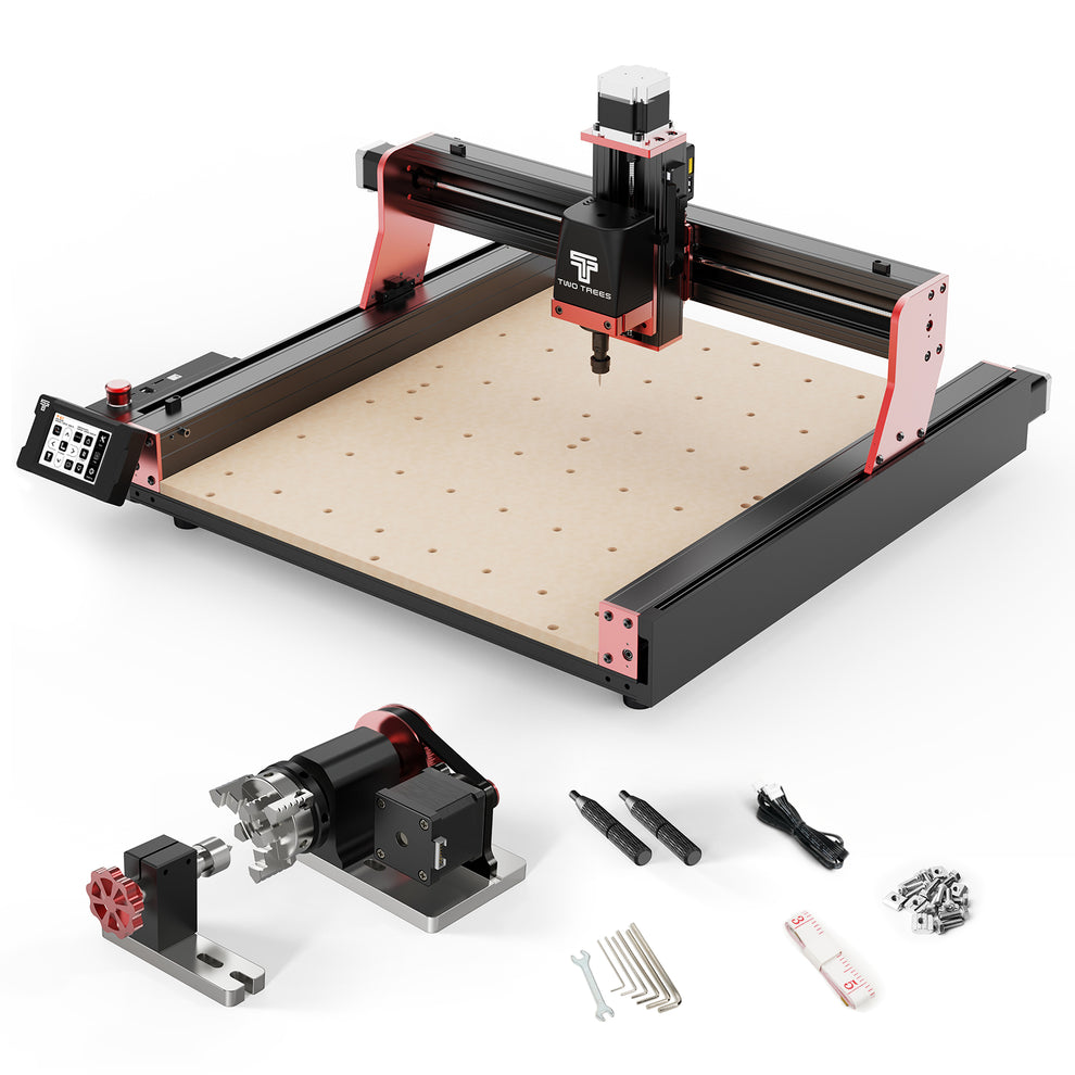 Twotrees TTC450 PRO CNC Router Machine for Desktop Engraving